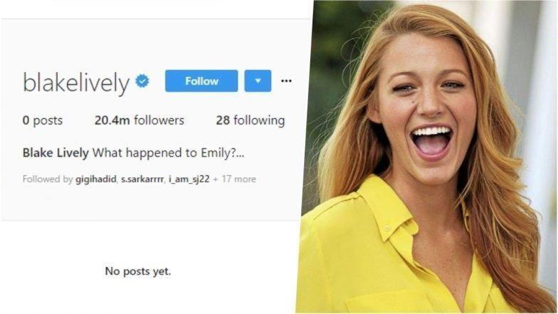 Blake Lively Instagram paylaşımlarını neden sildi? - Son Dakika Magazin ...