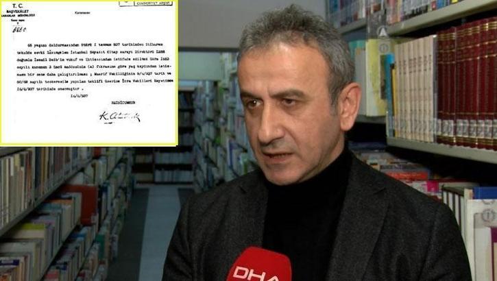 Atatürk'ün İsmail Saib Sencer için imzaladığı kararname ortaya çıktı ...