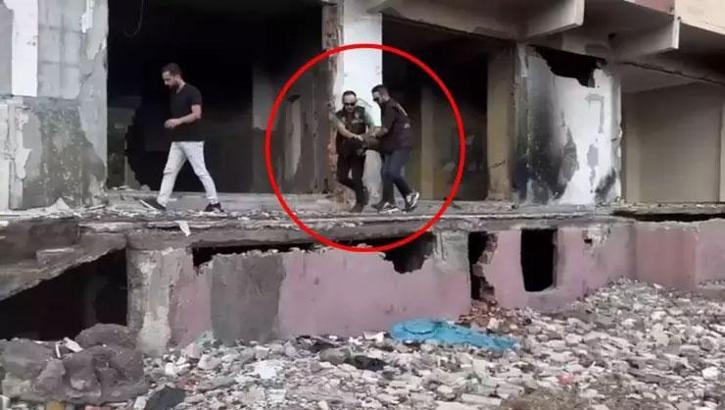 Suç makinesi yakayı ele verdi! 12 metre yükseklikten atlasa da kaçamadı ...