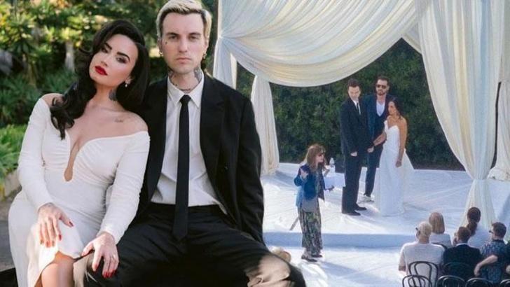 Demi Lovato ve Jordan Lutes, evlendikten sonra balayında aşklarını ...