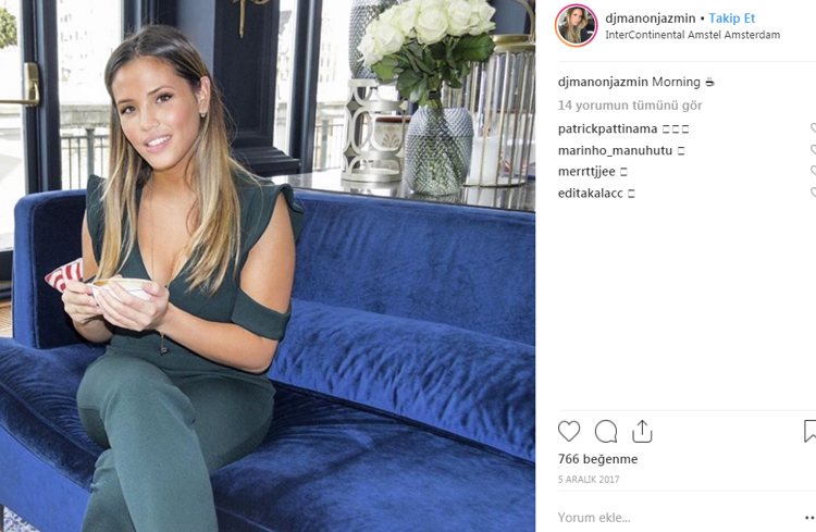 Beşiktaşlı Oğuzhan Özyakup, gönlünü DJ Manon Jazmin’e kaptırdı ...