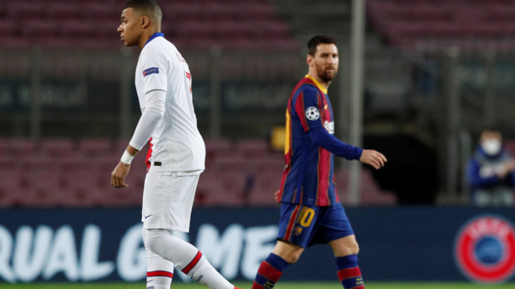 Pique sakatlıktan döndüğü ilk maçta Mbappe karşısında zor anlar yaşadı