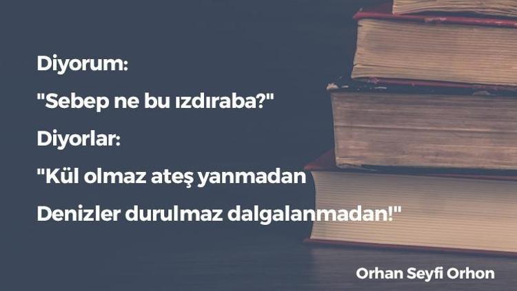 10 maddede büyük şair Orhan Seyfi Orhon ve şiirleri - Sanat Haberleri ...