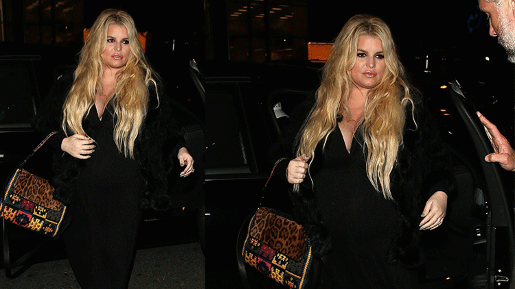 Hamile Jessica Simpson ayakta zor durdu - Dünya'dan Gelişmeler