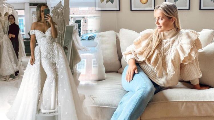 Tabitha Willett hiç giyemediği gelinliğini takipçileriyle paylaştı ...