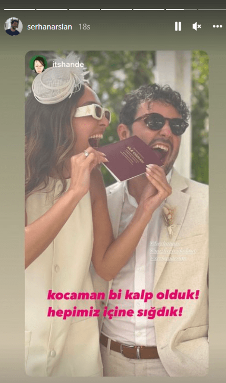 Hayat Bilgisi'nin Kopil'i Serhan Arslan evlendi! - Son Dakika Magazin ...