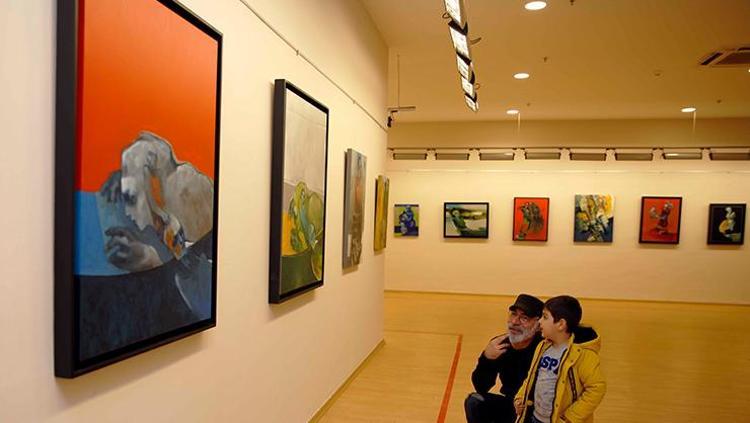 İnsan” temalı resim sergisi açıldı - Kültür Sanat Haberleri