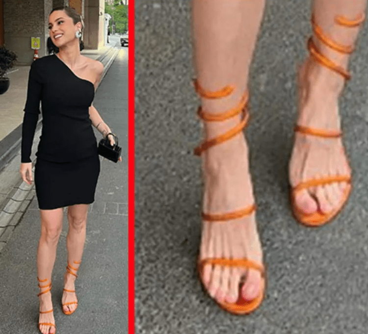 Nazlı Sabancı'nın ayakları olay oldu! - Magazin Haberleri