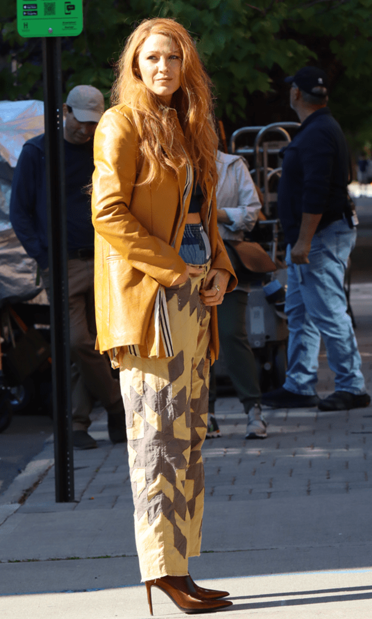 Blake Lively dördüncü doğumdan üç ay sonra sete döndü - Son Dakika ...