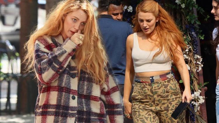 Blake Lively dördüncü doğumdan üç ay sonra sete döndü - Son Dakika ...