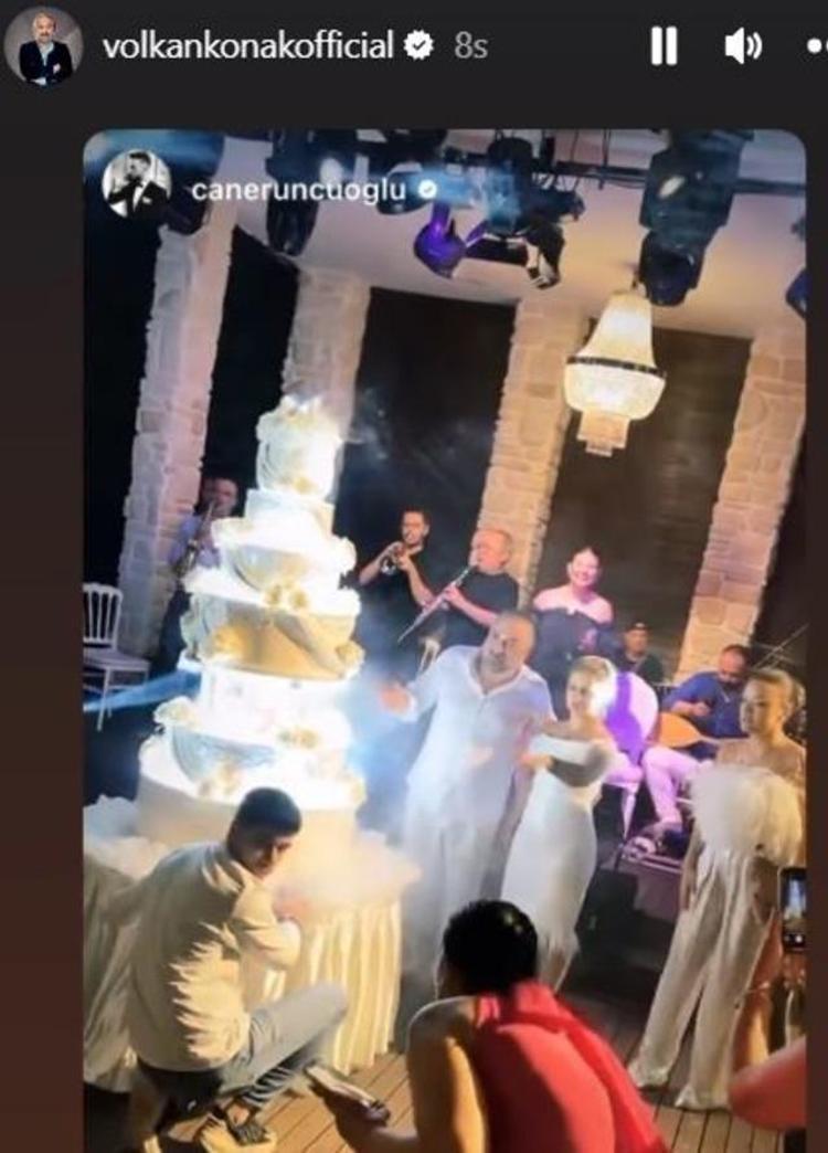 Volkan Konak eşi Selma Konak ile yeniden evlendi! Eşine verdiği sözü ...