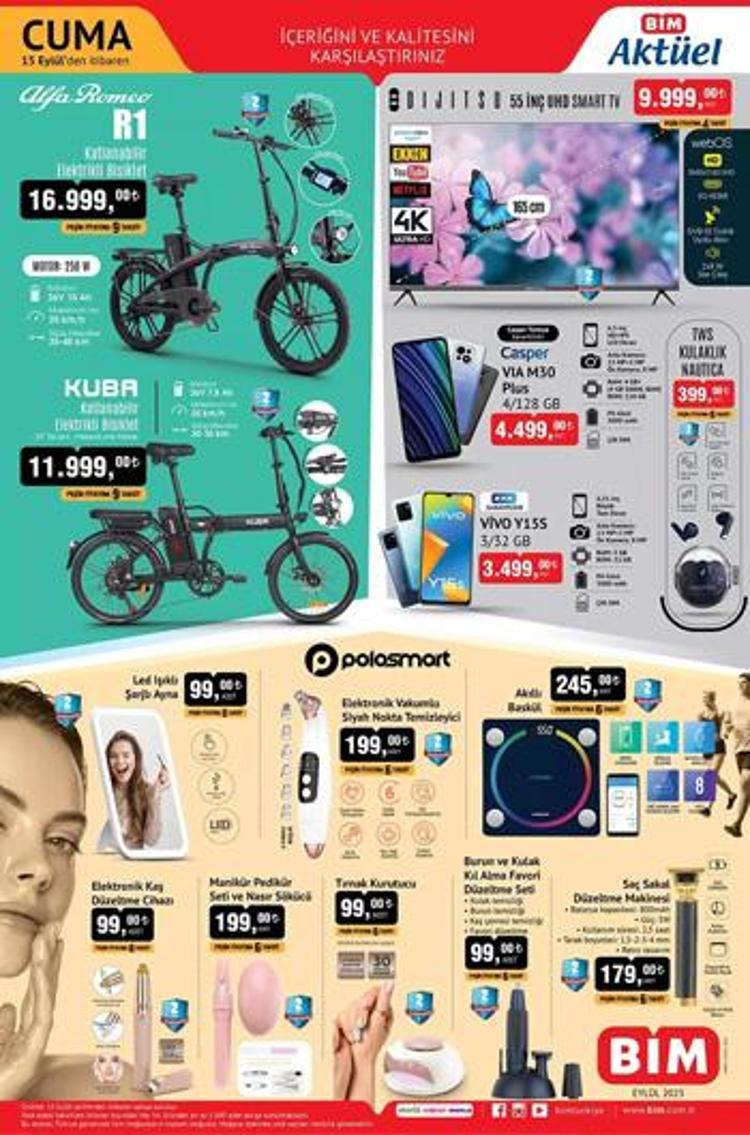 BİM 15 EYLÜL 2023 KATALOĞU: Bu Cuma BİM’de set üstü bulaşık makinesi ...