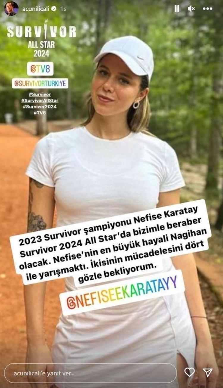 Acun Ilıcalı Survivor All Star'da yarışacak üç ismi daha açıkladı ...