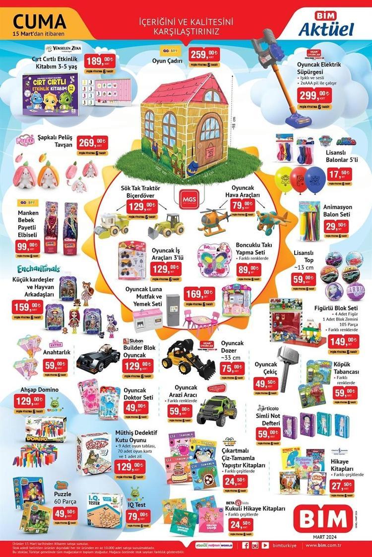 BİM 15 Mart kataloğu 2024: Bu Cuma BİM’de neler var? 15 Mart 2024 BİM ...