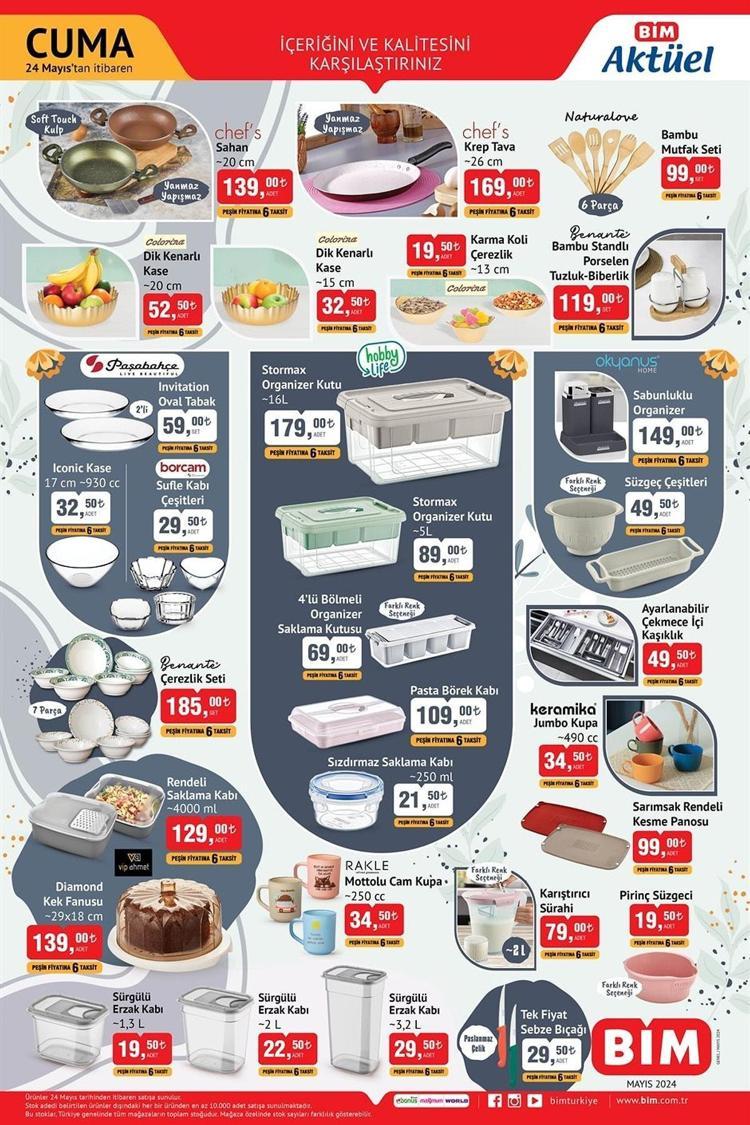 BİM 24 Mayıs kataloğu 2024: BU Cuma BİM’de Türk kahvesi makinesi ...