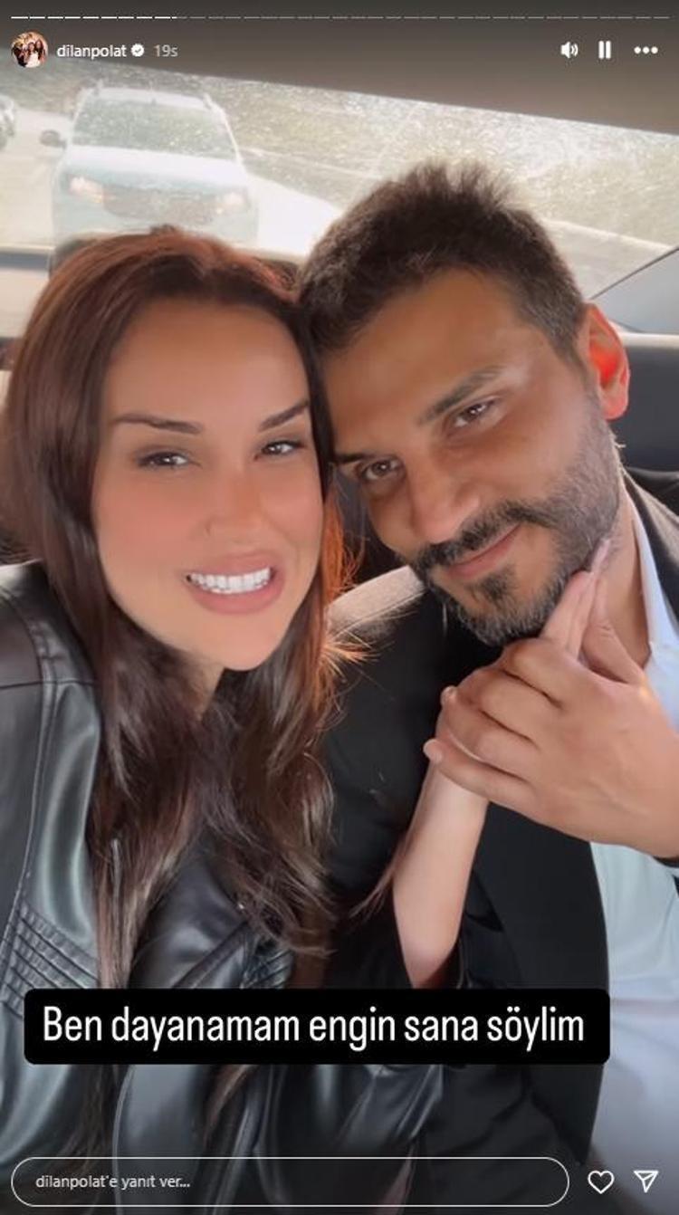 Tahliye sonrası paylaşımlarına devam eden Dilan Polat'ın eşi Engin ...