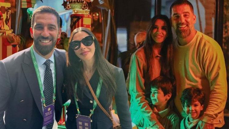Arda Turan'ın oğlu 6 yaşına girdi! Pastayı gören gözlerini alamadı ...