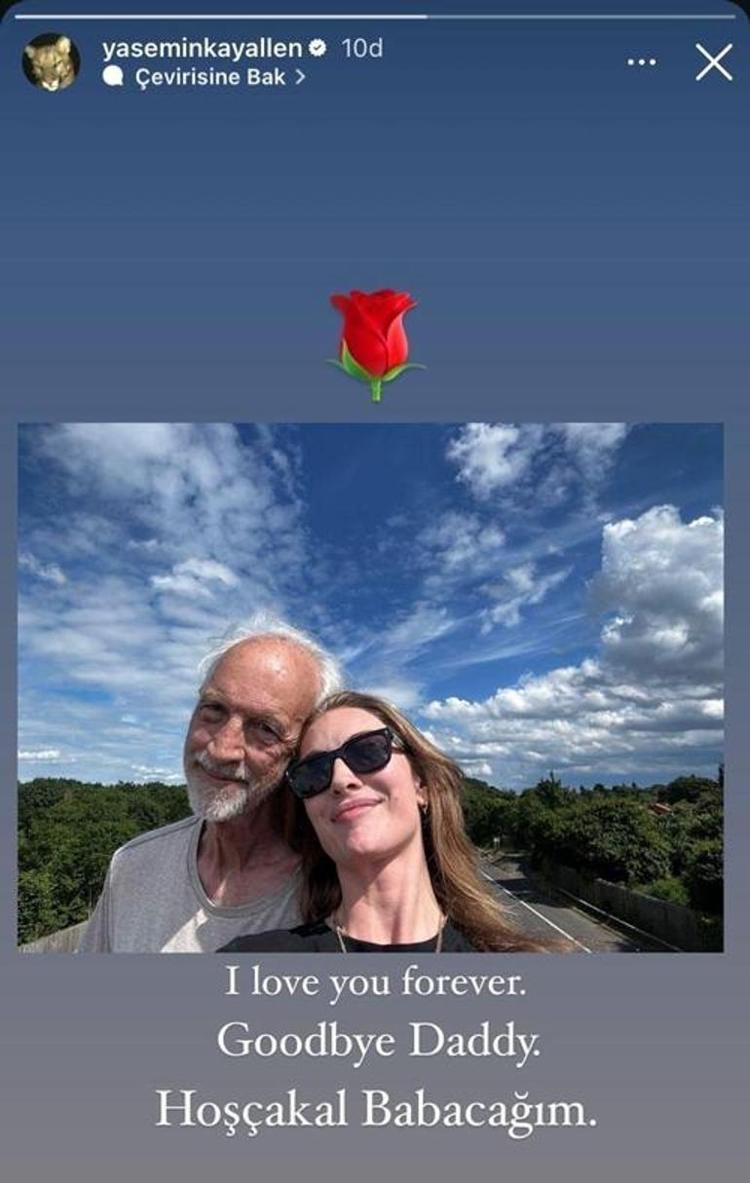 Yasemin Kay Allen'in acı günü: Babası Dudley Allen hayatını kaybetti ...