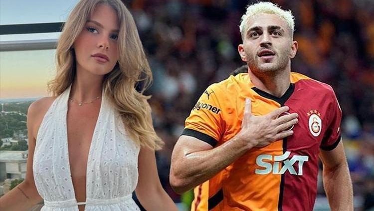Galatasaray'ın yıldızı Barış Alper Yılmaz, sevgilisi Simge Esin'le ...