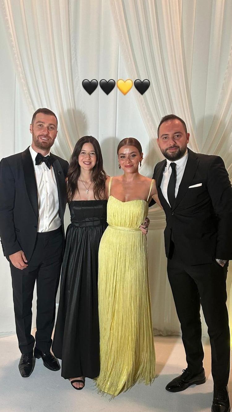 Sinan Engin kızı Elif Engin ile Ahmet Ahlatcı'nın oğlu Ahmet Emin ...