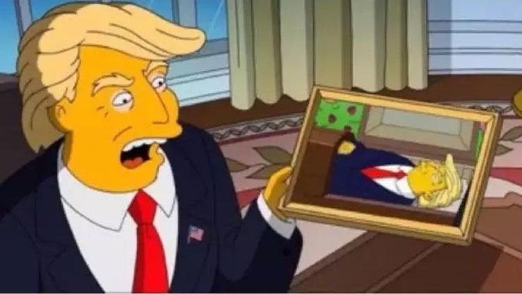 Çizgi dizi değil adeta kehanet kitabı! The Simpsons'tan Musk ve Trump'a ...