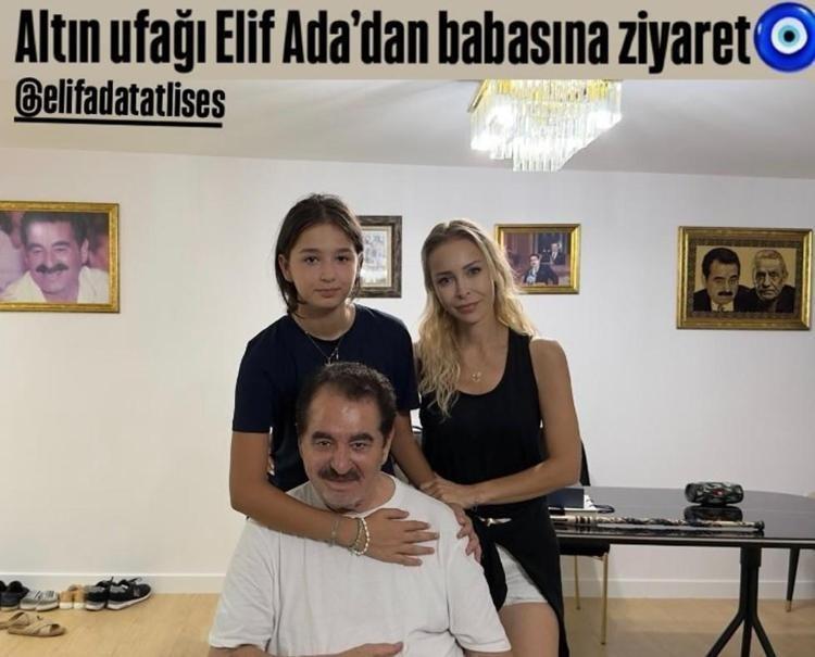 Minik Elif Ada büyüdü! İbrahim Tatlıses'in kızı okula başladı - Magazin Haberleri