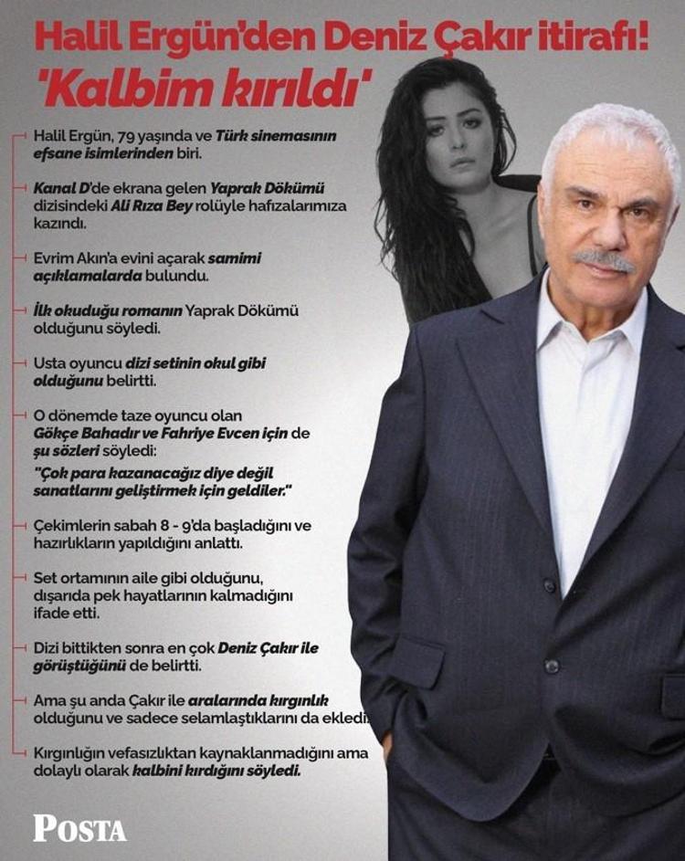 Halil Ergün’den Deniz Çakır itirafı! 'Kalbim kırıldı' - Son Dakika ...