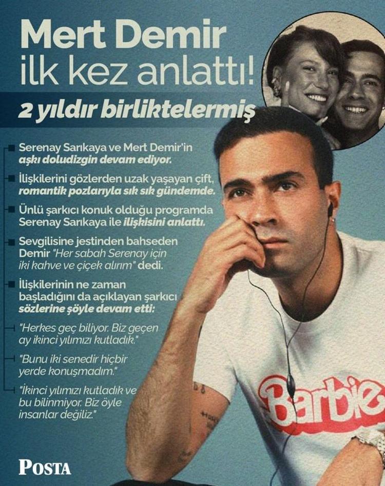 Büyük aşk ne zaman başladı? Mert Demir 'Kimseye söylemedik' diyerek ...