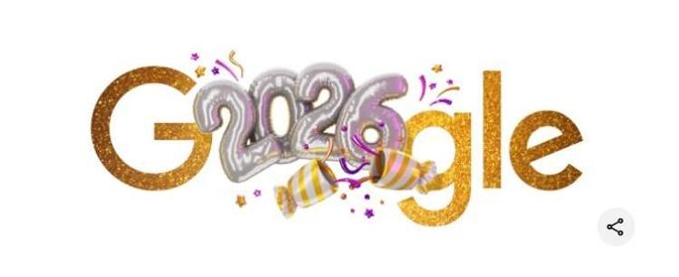 GOOGLE'IN 2026 YILBAŞI DOODLE'I BELLİ OLDU: Sosyal medyada büyük yankı ...