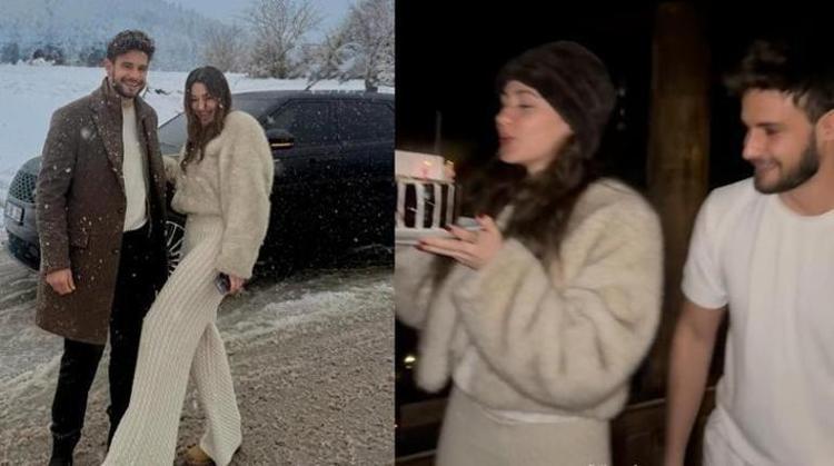 Batuhan Karacakaya’dan sevgilisi Sinem Akar’a doğum günü sürprizi ...